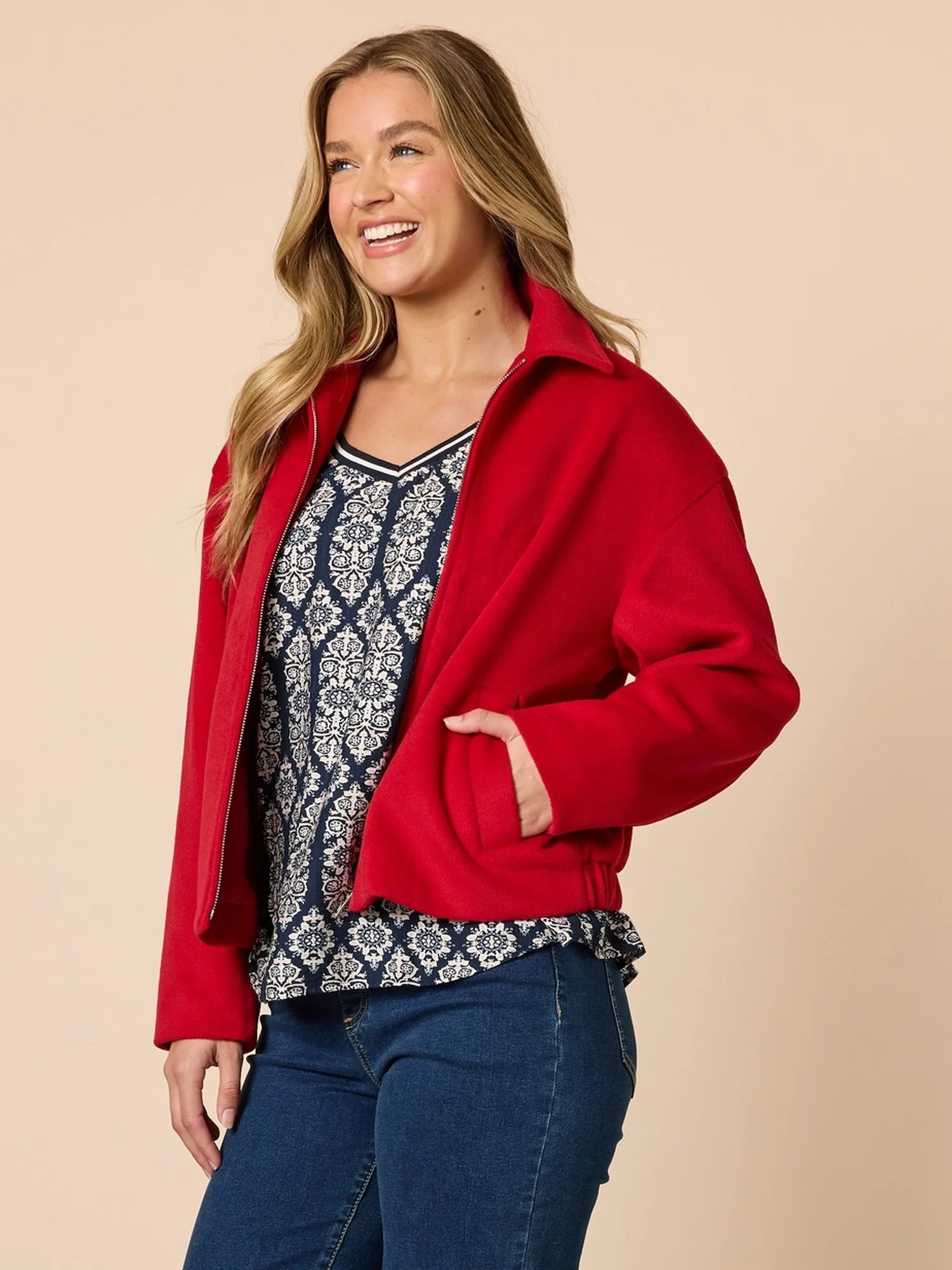 Threadz Cabaret Jacket - Red – Cosmosis Lifestyle